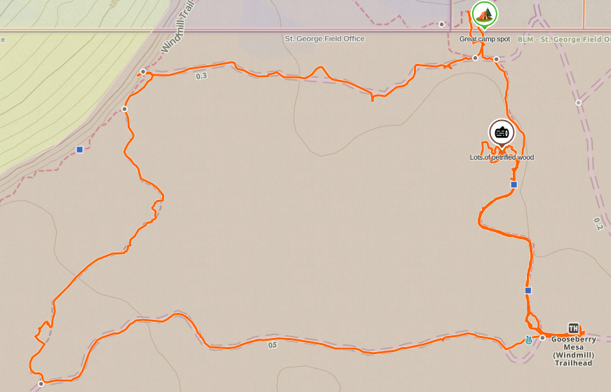 Gosseberry Mesa - Currently Rockhounding